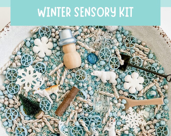 Winter Sensory Bin Arctic Sensory Bin Winter Wonderland Sensory Bin ...