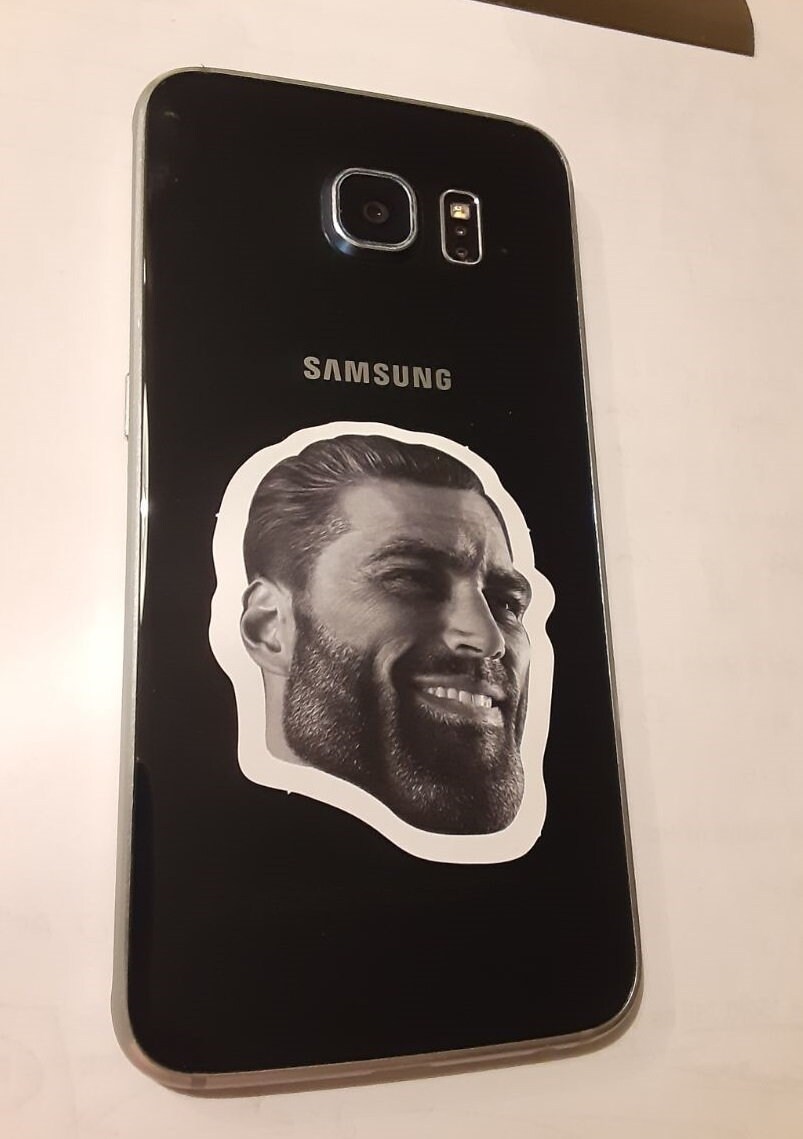 Gigachad STICKERS Giga Chad 2x2.5 Inches LOT Pack of 5 - Etsy