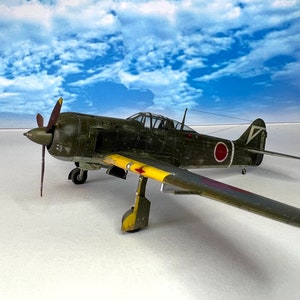 Kawasaki Ki-100 Otsu 'type 5 Fighter' Goshikisen Pro-built 1/48 Scale ...