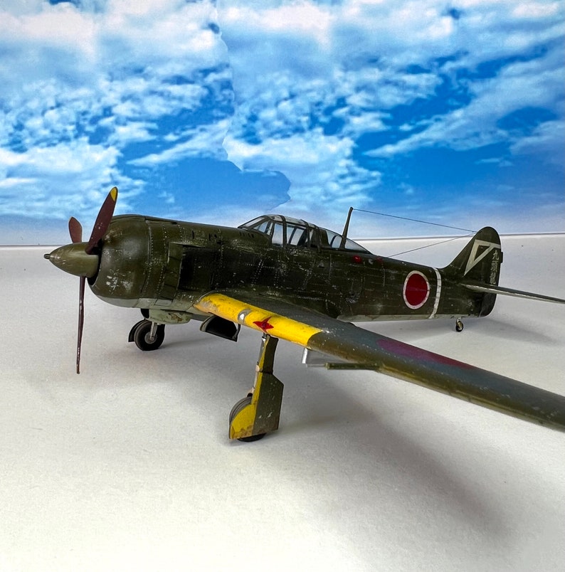 Kawasaki Ki-100 Otsu 'type 5 Fighter' Goshikisen Pro-built 1/48 Scale ...