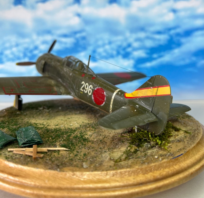 Kawasaki Ki-100 I-otsu 'type 5 Fighter' - 59th Sentai - Pro-built 1/48 ...