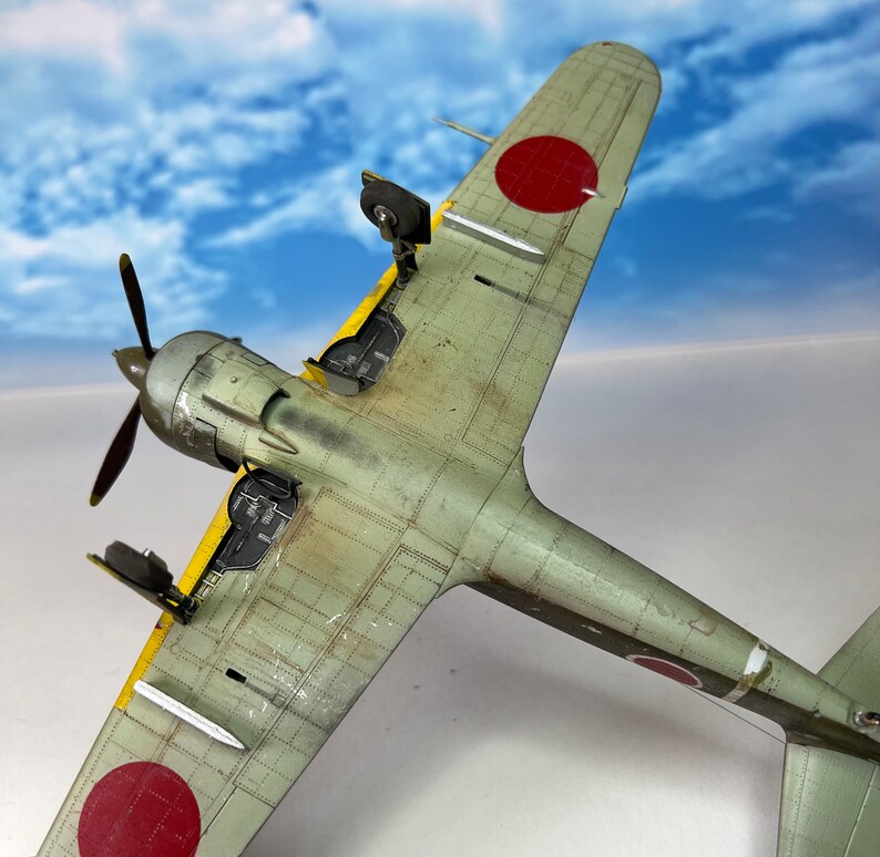 Kawasaki Ki-100 Otsu 'type 5 Fighter' Goshikisen Pro-built 1/48 Scale ...