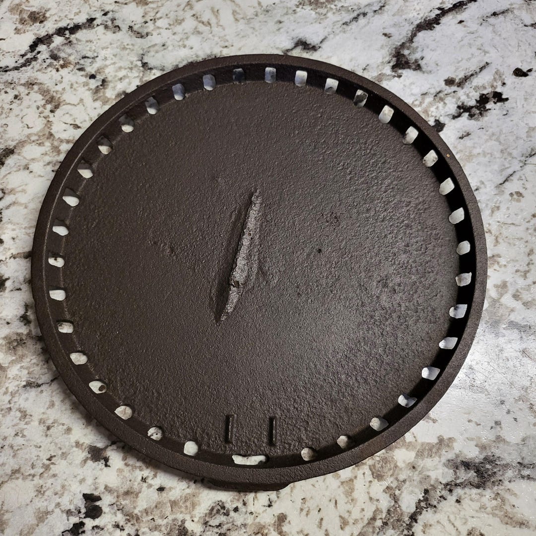 1800s Rare Gatemarked Sad Iron Heater / Heat Diffuser. - Etsy