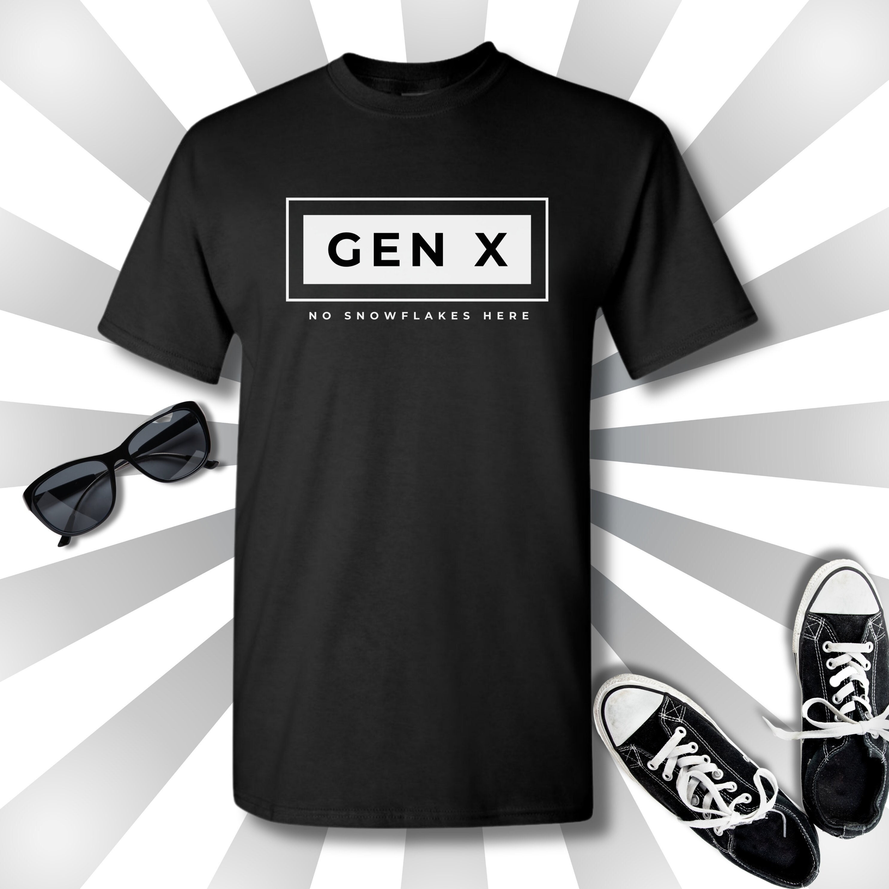 Unisex Gen X T Shirt, Generation War Shirt, Gen X Humor Tee, Gen X No ...