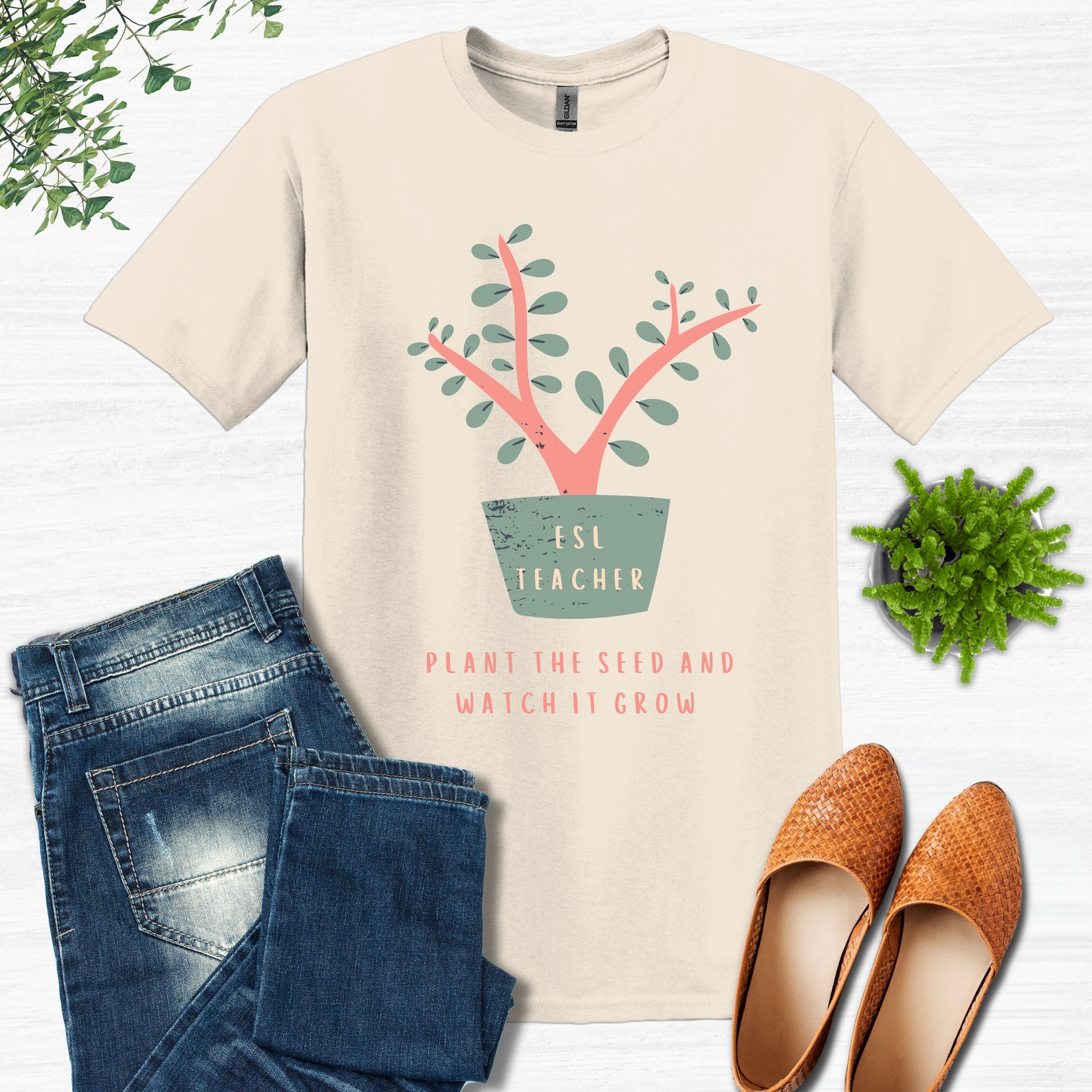 ELS Plant the Seed and Watch It Grow T Shirt, Comfortable Classic T ...