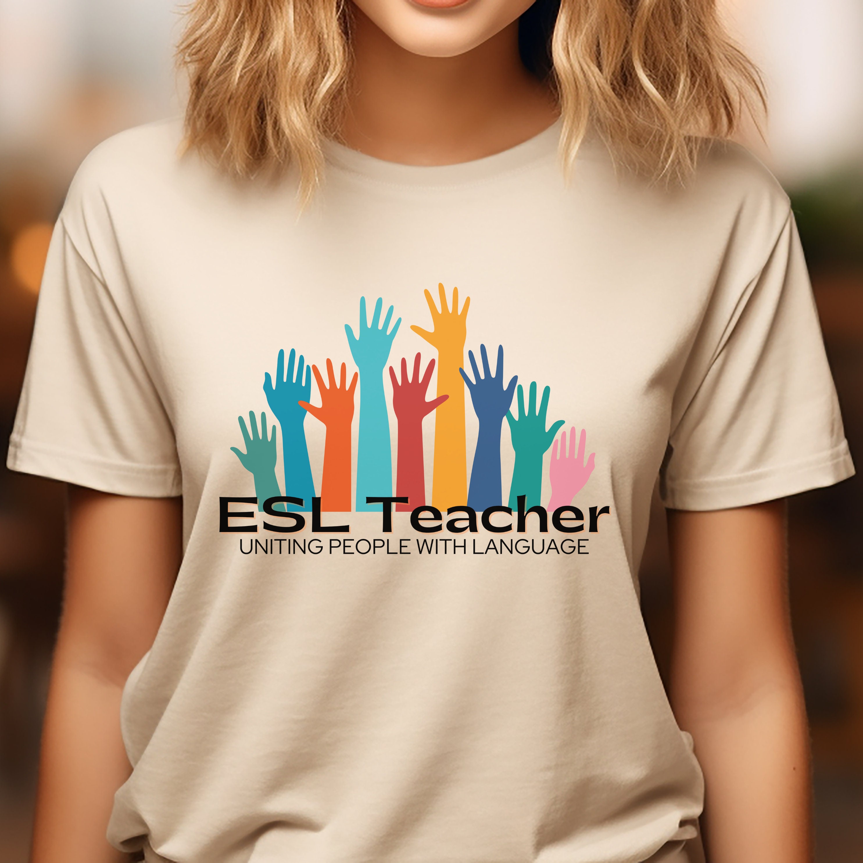 ESL Teacher Shirt Uniting People With Language T Shirt Gifts - Etsy
