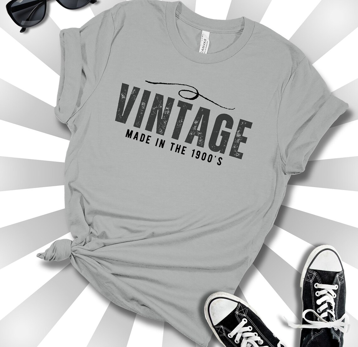 Vintage 1900s Tee for Gen-x & Baby Boomers: Humorous, Lightweight ...