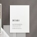 Insert Card Template, Minimal Modern Detail Card, Simple Elegant ...