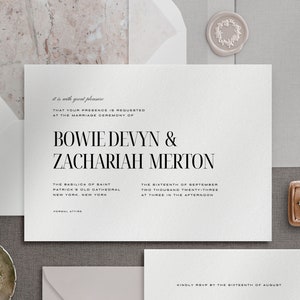 Insert Card Template, Minimal Modern Detail Card, Simple Elegant ...