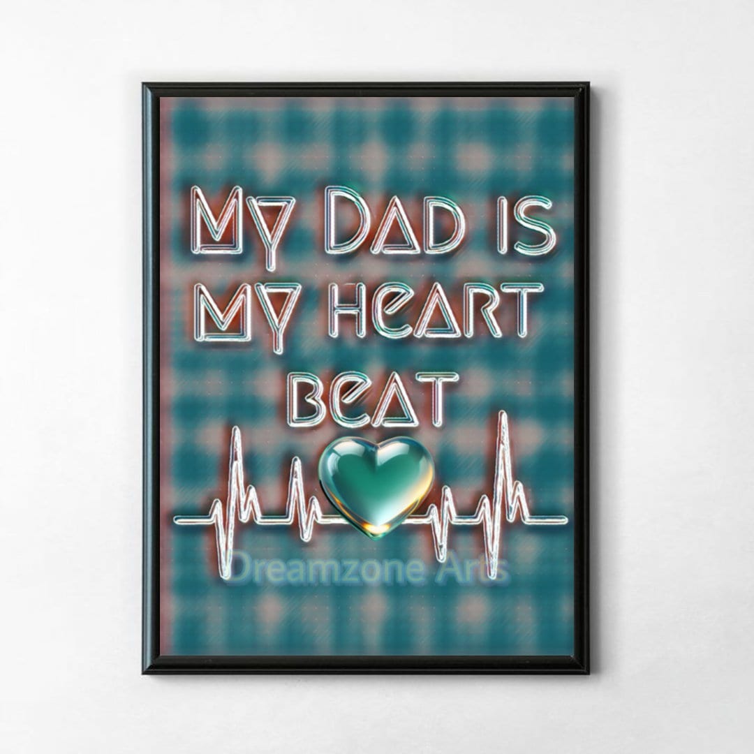 Dad Love Quotes Digital Printable Wall Art Hd Quality Print 300 Dpi ...