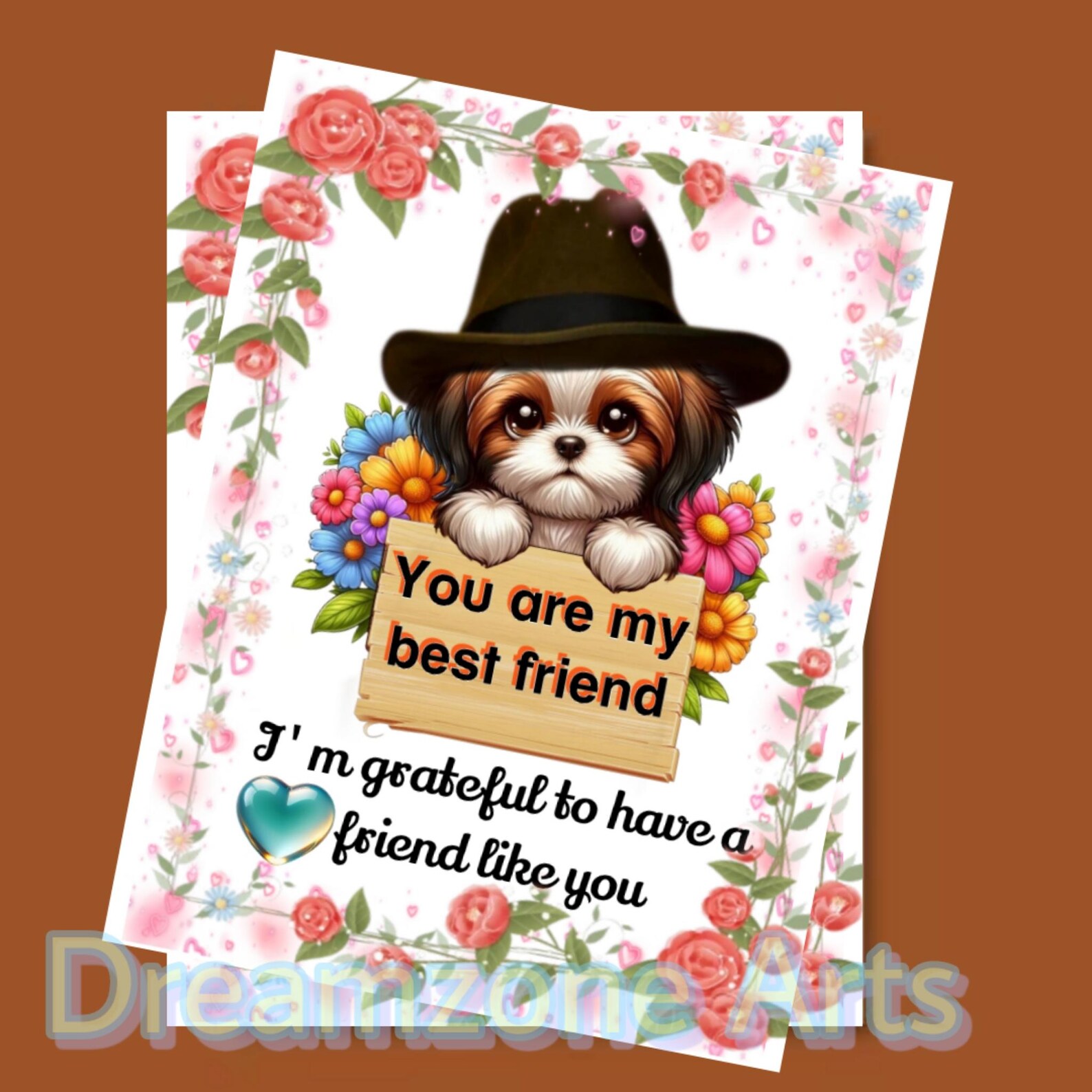 Friendship Day Card | Friendship Digital Card Classic Artwork High ...