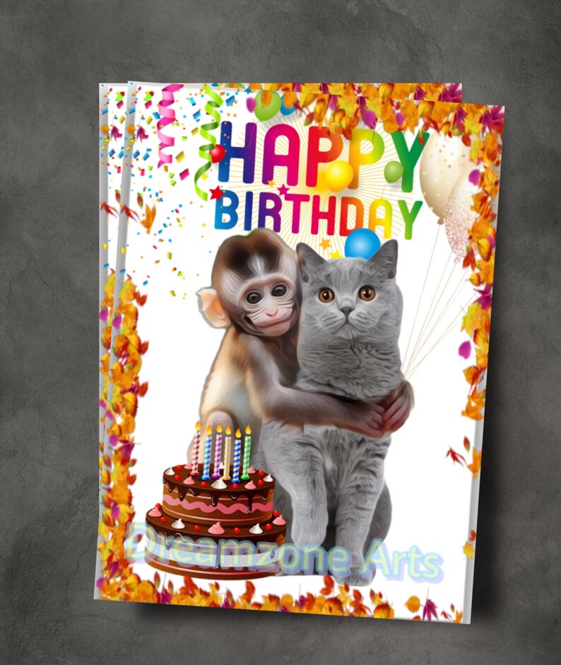 Funny Birthday Card, Lovely Birthday Card, Trendy Birthday Greeting ...