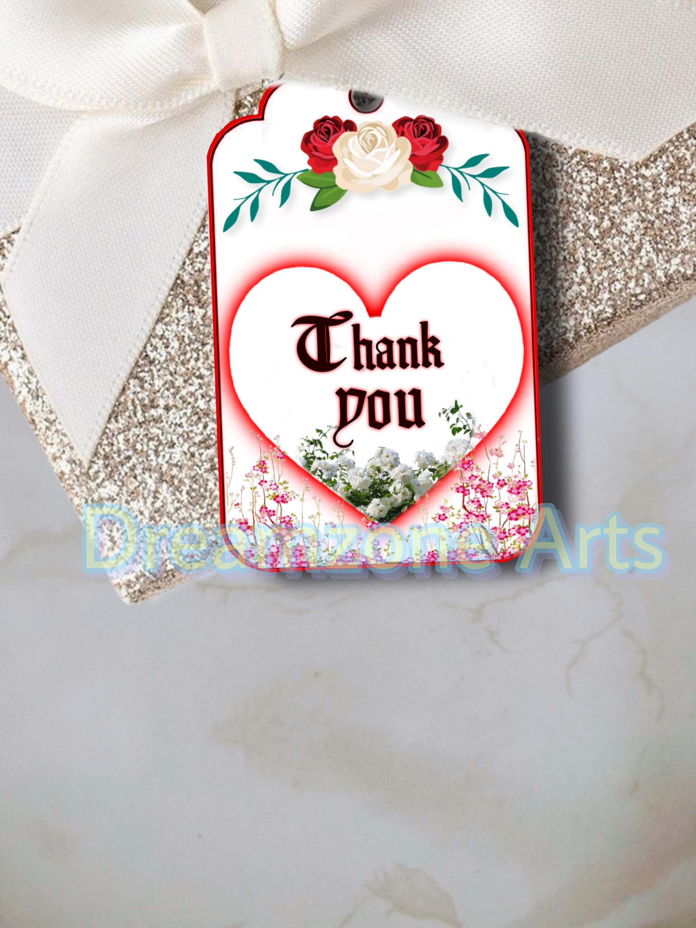 Thank You Tag Card Digital Print Png Svg Image File High Quality Print ...