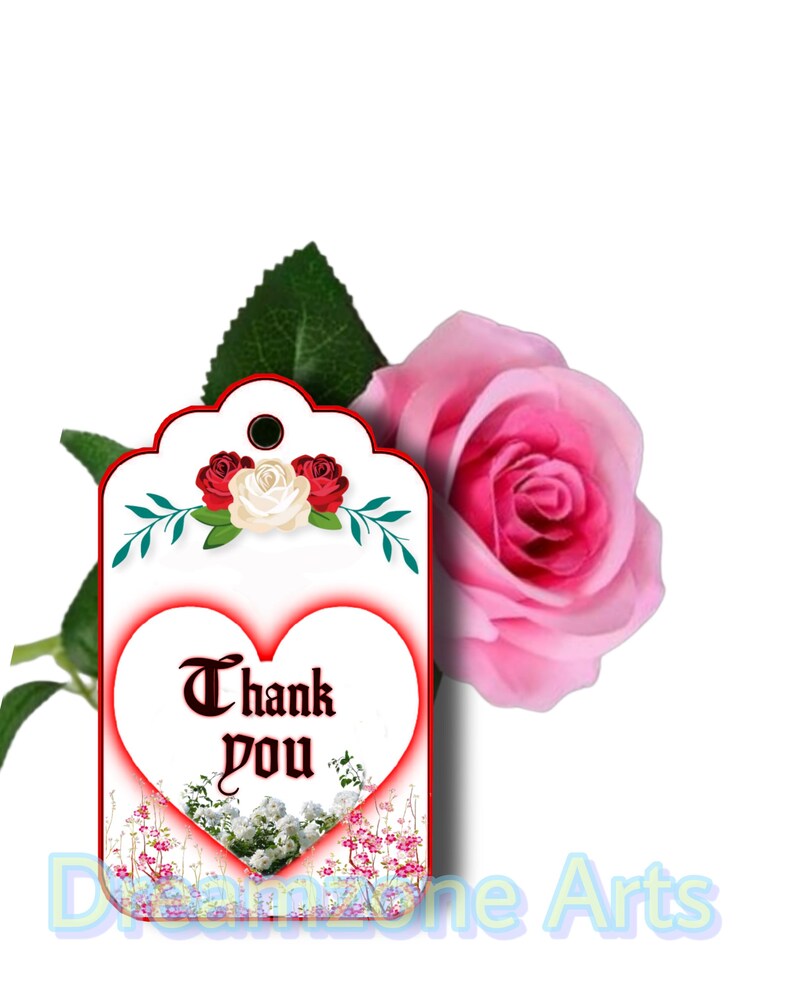 Thank You Tag Card Digital Print Png Svg Image File High Quality Print ...