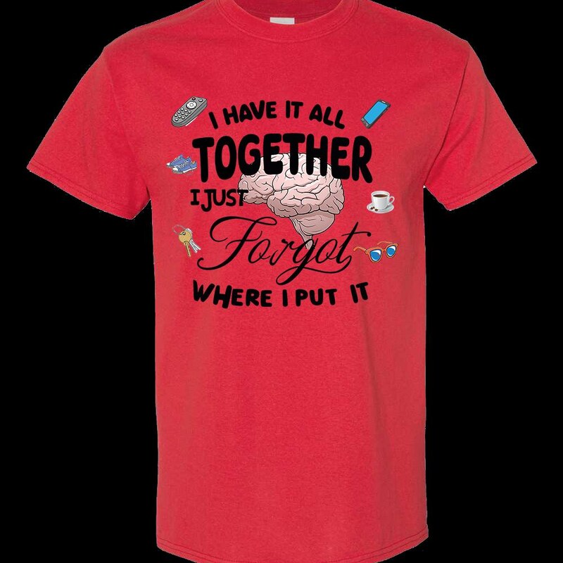 Forgetful Shirt - Etsy