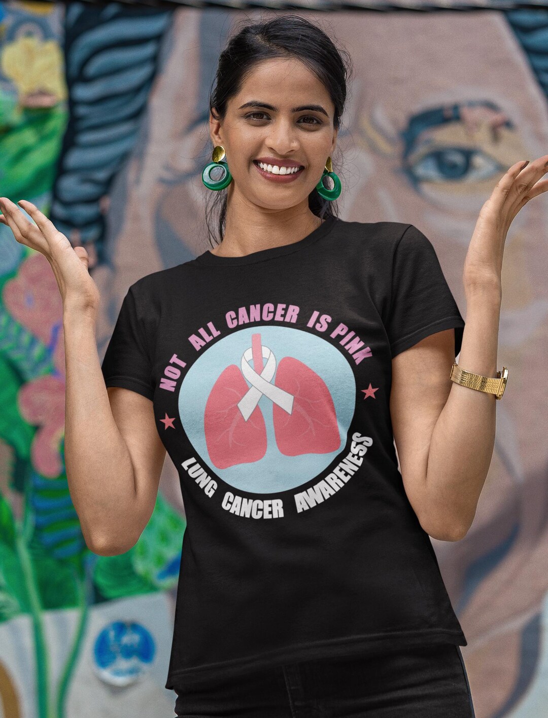 Not All Cancer is Pink, Lung Cancer Awareness, Cancer Awareness, Cancer ...