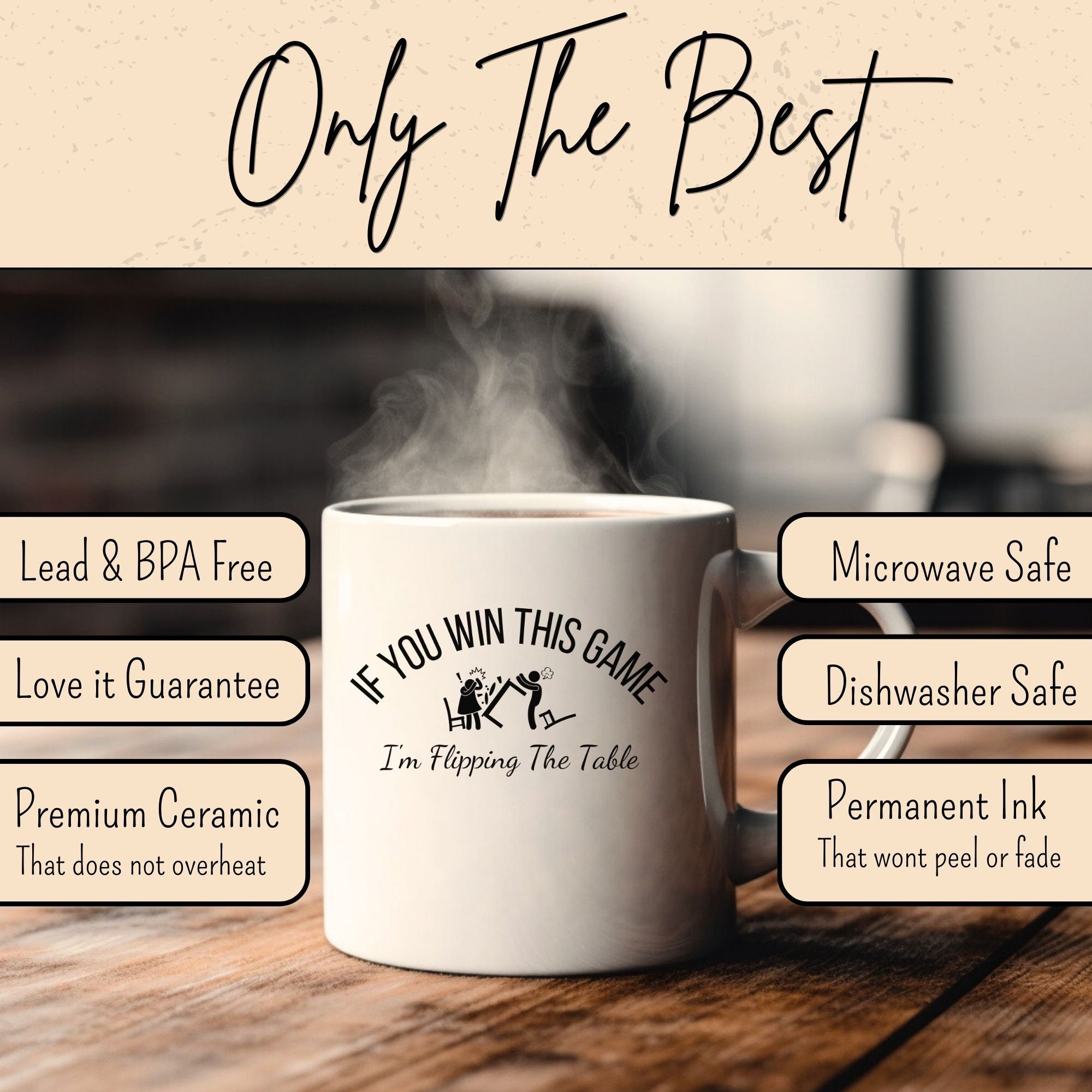 Board Game Mug Gift, Funny Gaming Coffee Cup, Boardgame Lover Mug ...