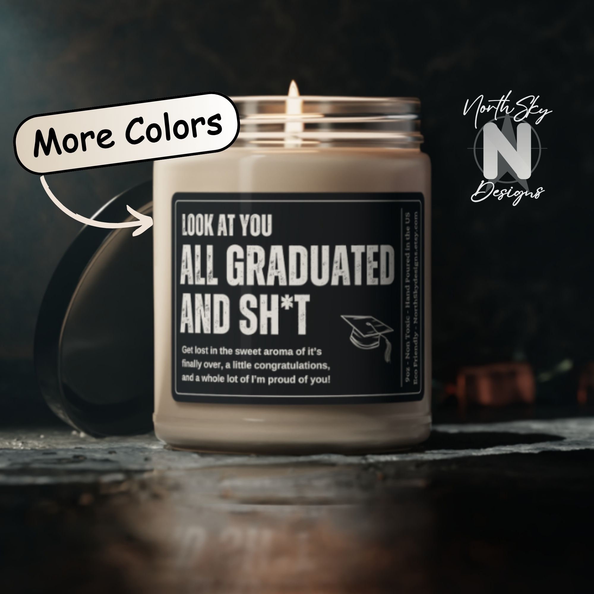 Custom Personalized Graduation Gift Masters Degree Graduation Gift ...