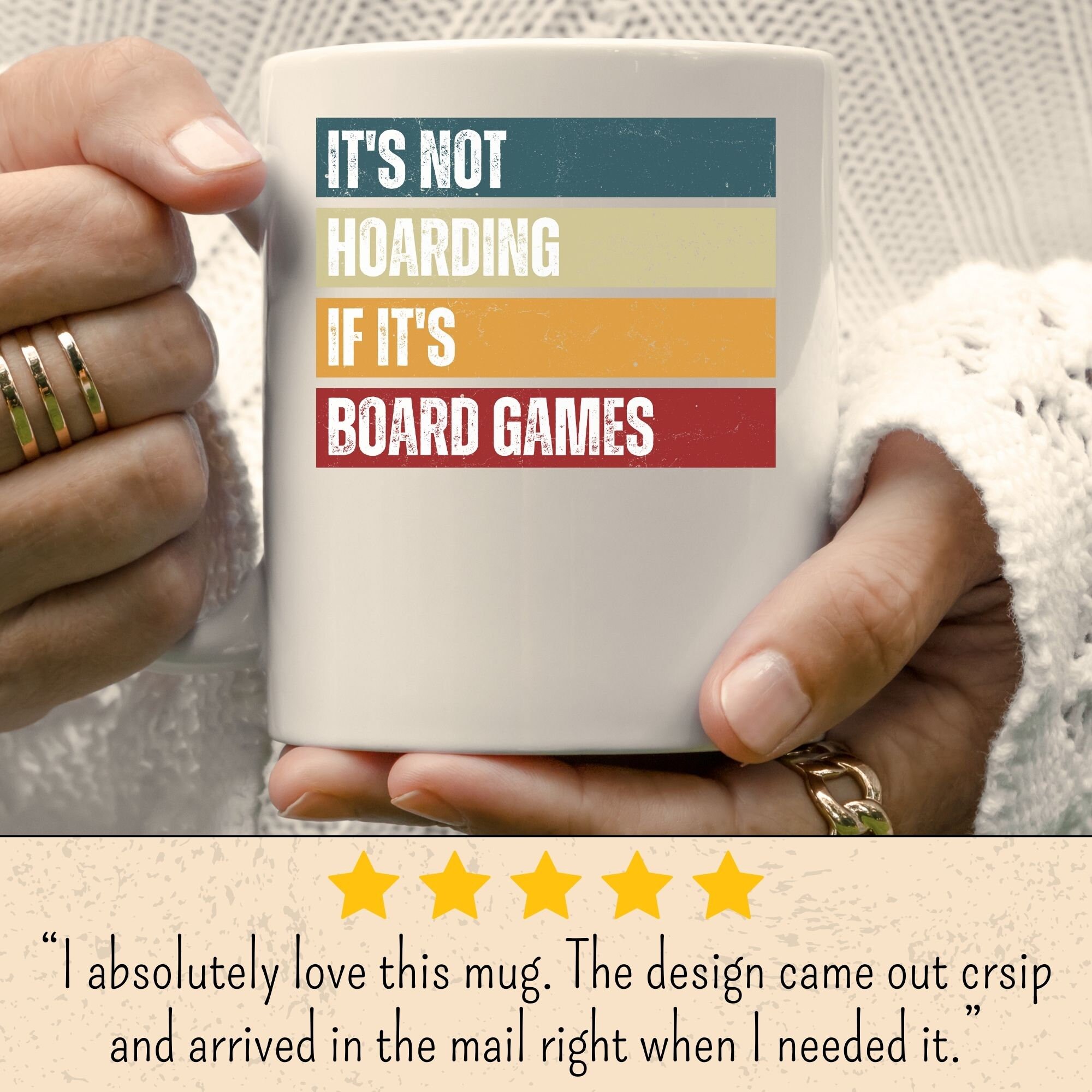 It's Not Hoarding If It's Board Games, Funny Board Games Mug, Board ...