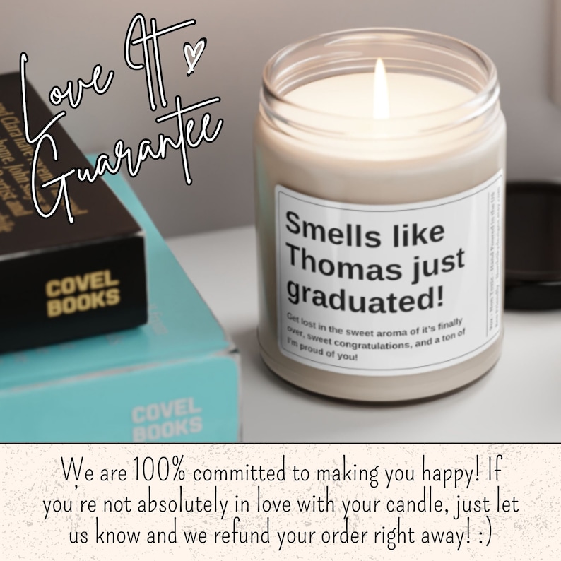 Personalized Candle Graduation Gifts, Nursing School Grad, Funny ...