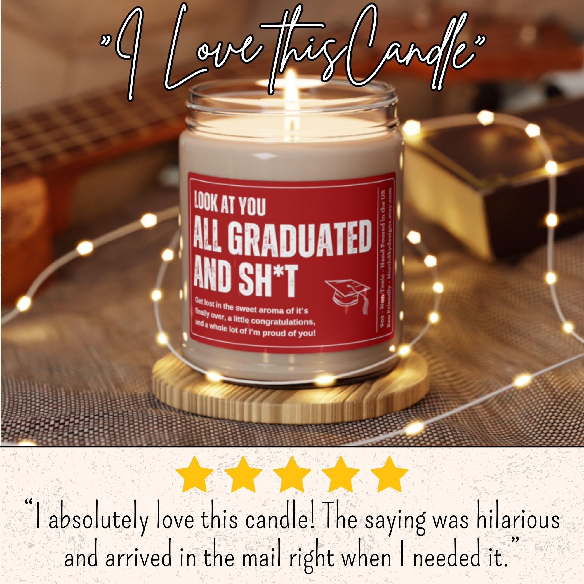 Custom Personalized Graduation Gift Masters Degree Graduation Gift ...