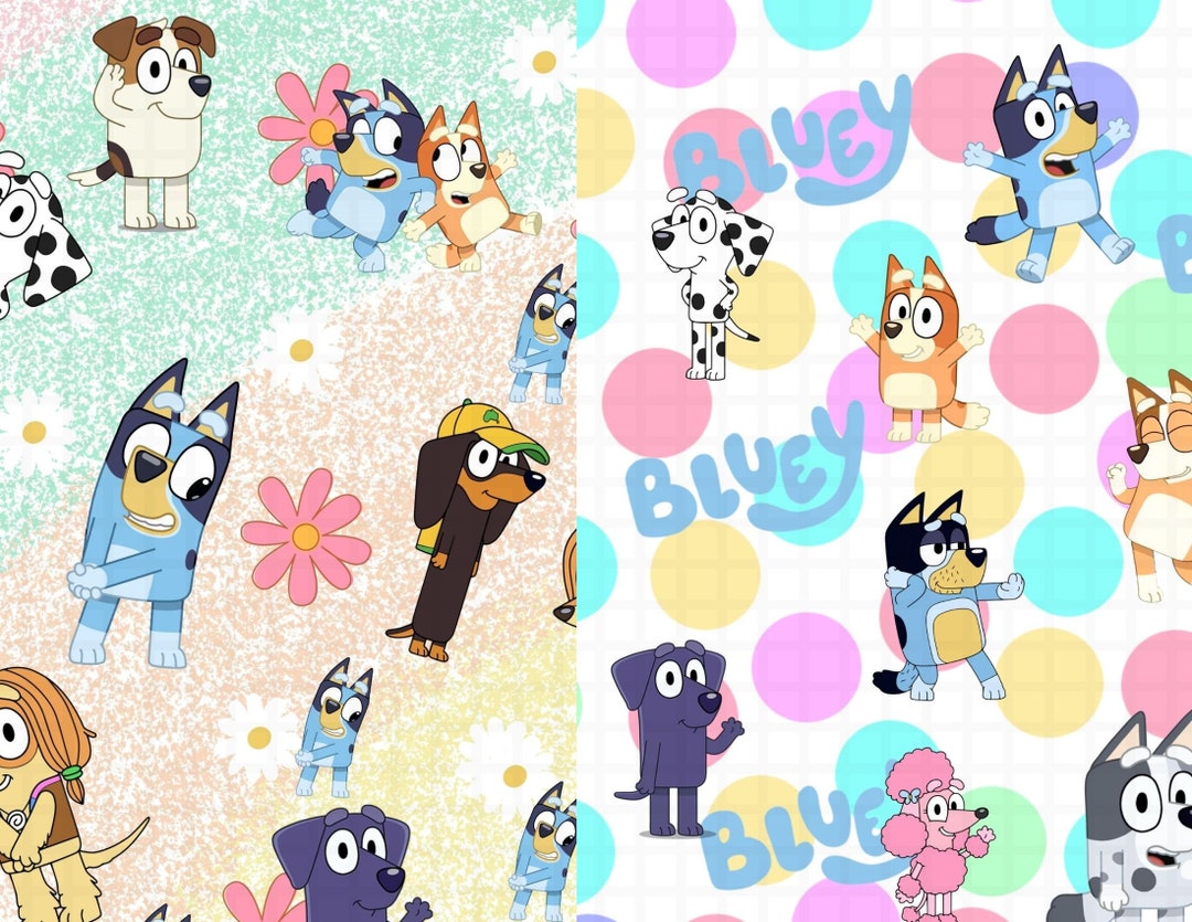 Bluey Gift Wrapping Bluey Wrapping Paper Bluey Digital Paper - Etsy UK