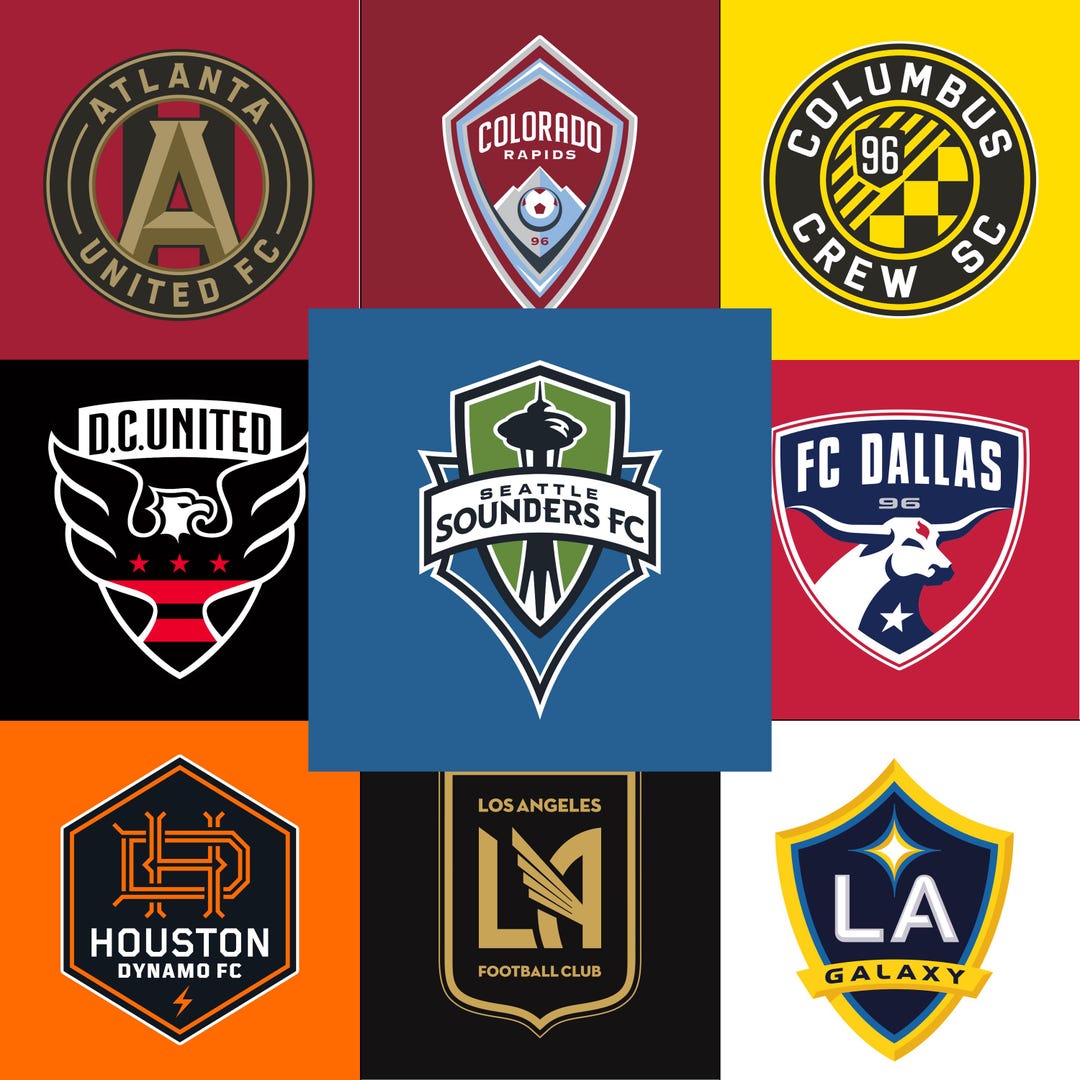 Major League Soccer Team Coasters, Football Team Coasters, MLS Teams ...