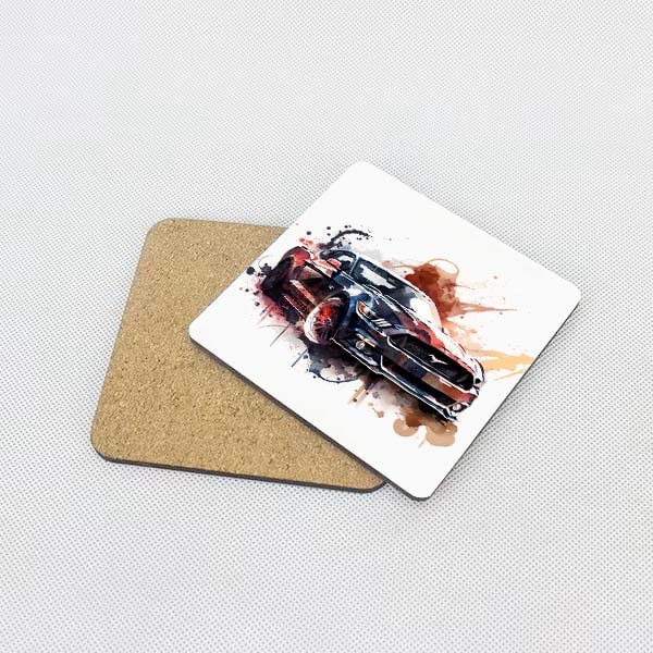 Ford Mustang Car Coasters - Etsy
