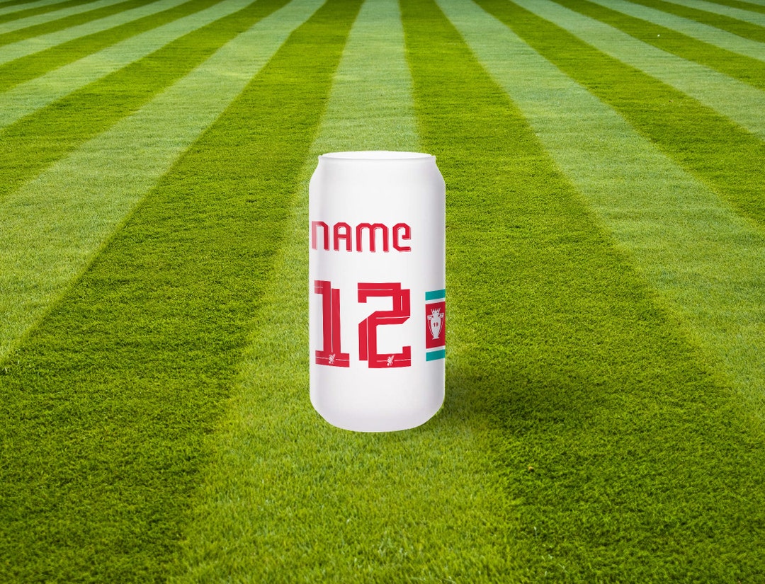 Liverpool FC Personalized Frosted Beer Glass - Etsy