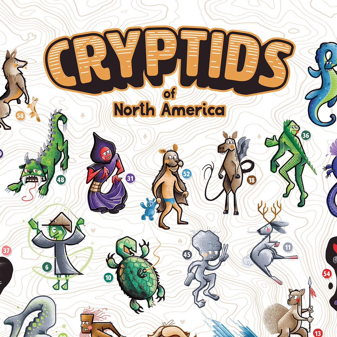Cryptids of North America - Etsy