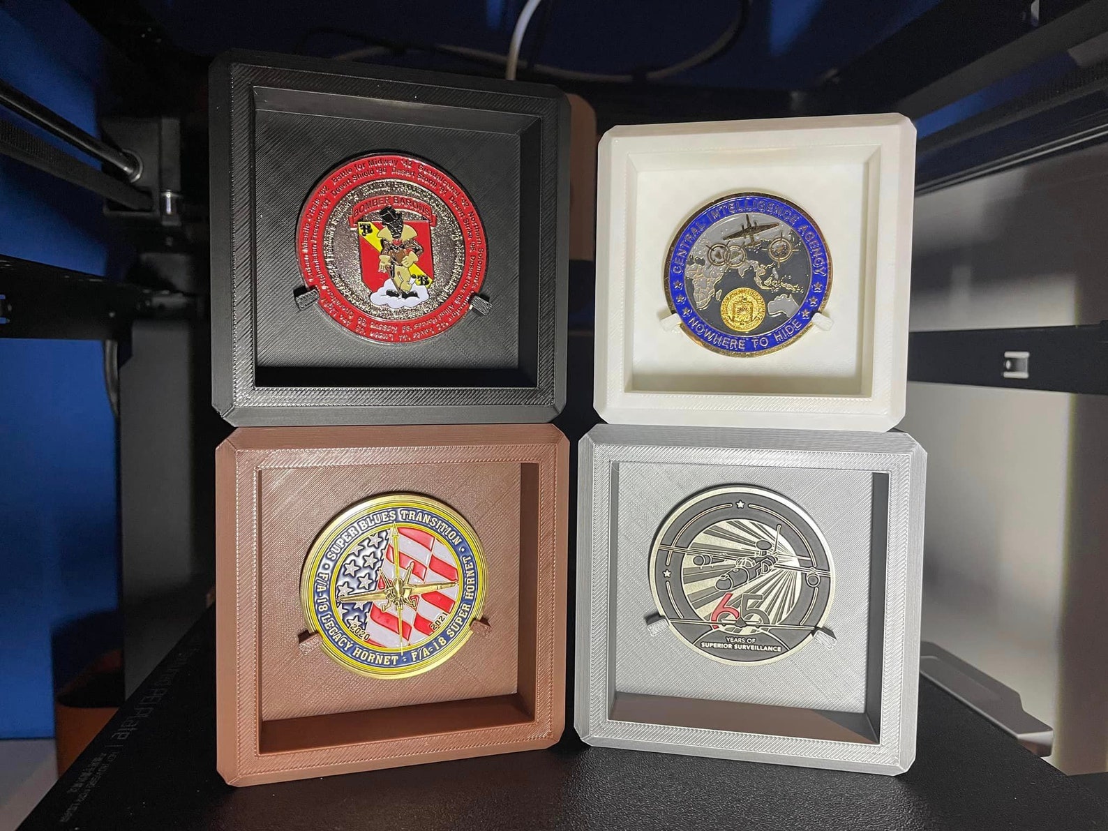 Challenge Coin Display - Etsy