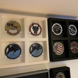 Challenge Coin Display - Etsy
