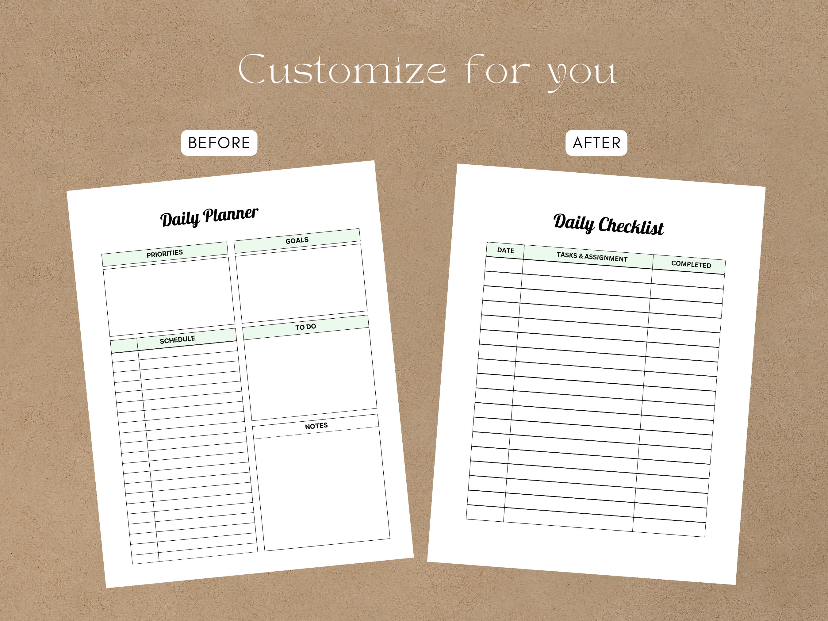 Goal Planner BUNDLE, 2024 Goals Tracker, SMART Goal Setting Kit, New ...