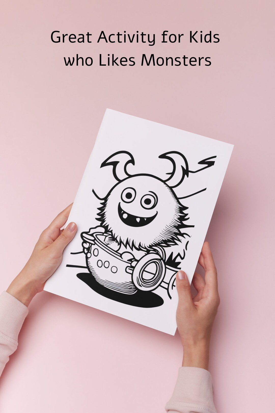 Cute Monsters Coloring Book - 30 Pages | Coloring Book for Kids ...
