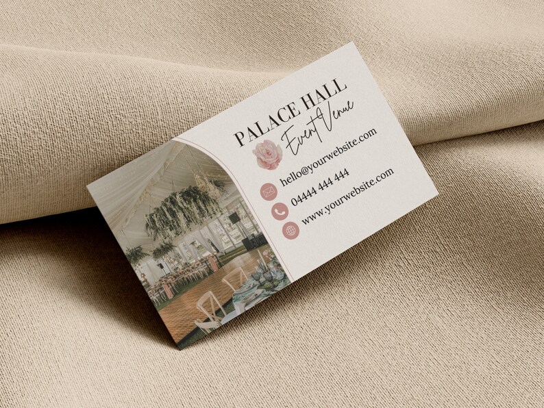Event Venue Business Cards, INSTANT DOWNLOAD, Event Space Rental Cards ...