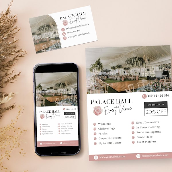 Venue Business Card - Etsy