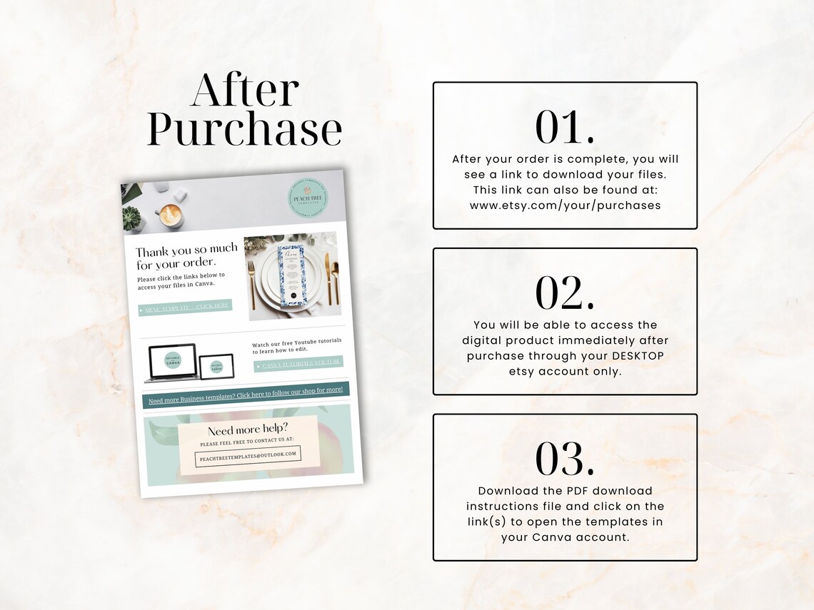 Afternoon Tea Menu Template, Canva Restaurant Menu, INSTANT DOWNLOAD ...