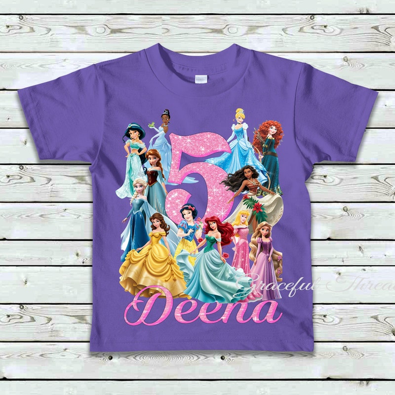 Princess Birthday Shirt - Etsy
