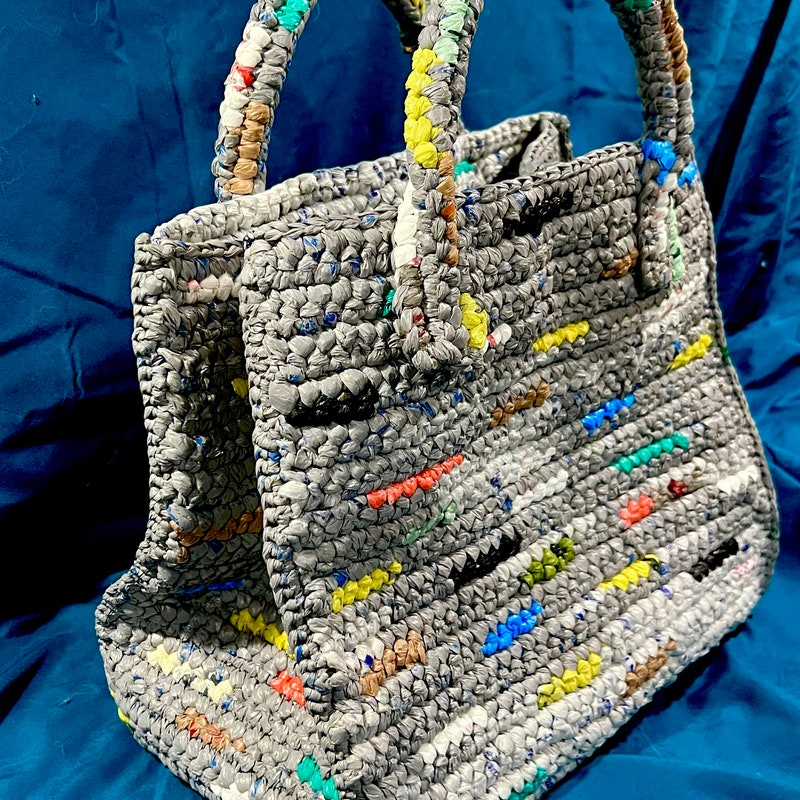 Plarn Bag - Etsy