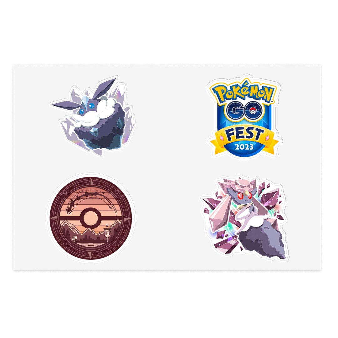 Pkmn Go Fest B Season Sticker Sheets - Etsy