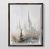 Painting of an LDS Temple, Lds, Lds Temple, Christian Painting ...