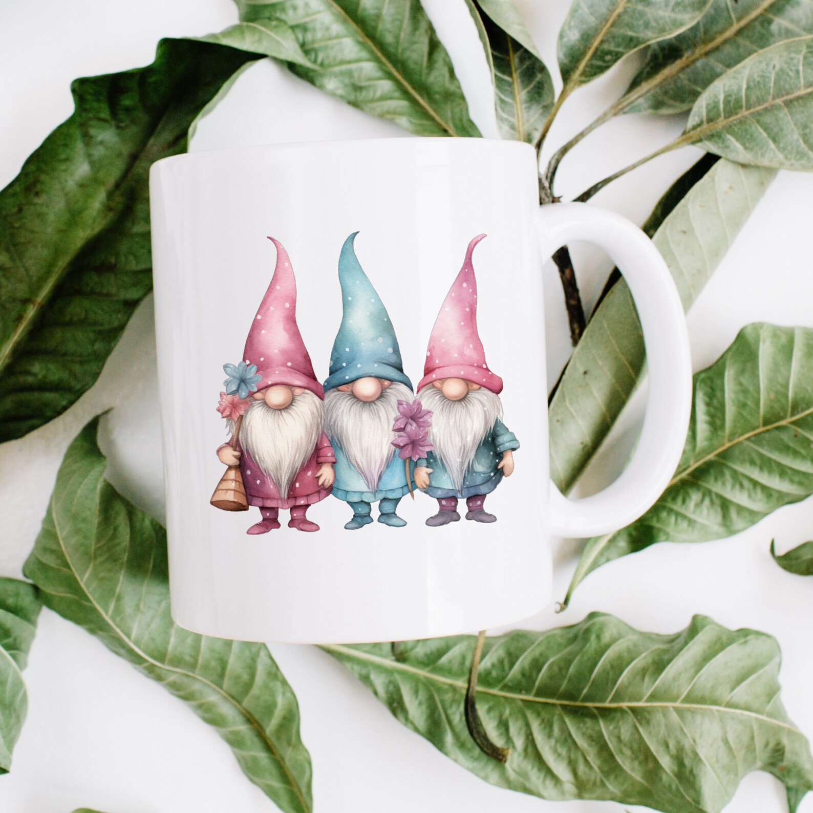 Cute Girl Gnome Clipart, PNG Clipart, Sublimation Clipart, Digital ...