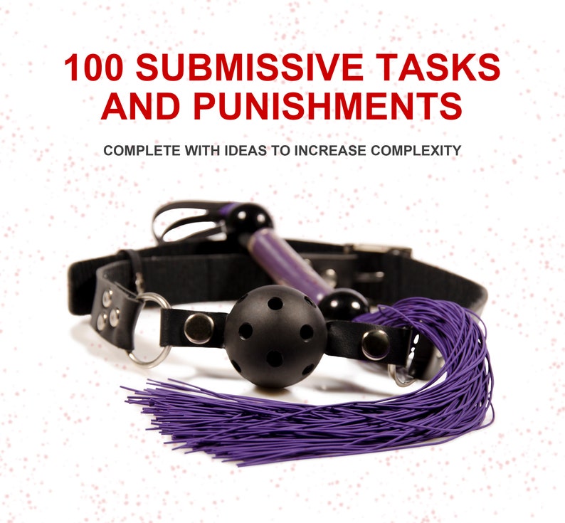 100 Submissive Tasks & Punishments Ebook - Etsy