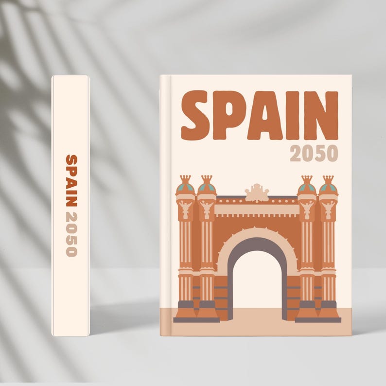 Spain Travel Photobook : Canva Template, Vacation Photo Album, Coffee ...