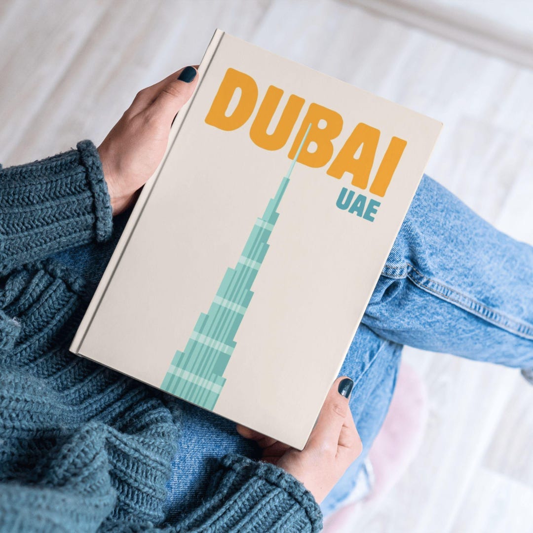 Dubai Travel Photobook : Canva Template, Holiday Photo Album, Coffee ...