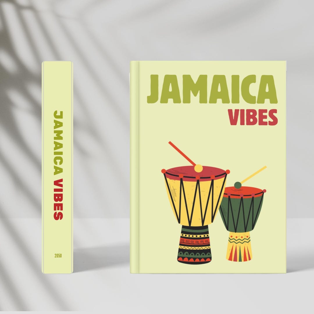 Jamaica Travel Photobook : Canva Template, Holiday Photo Album, Coffee ...