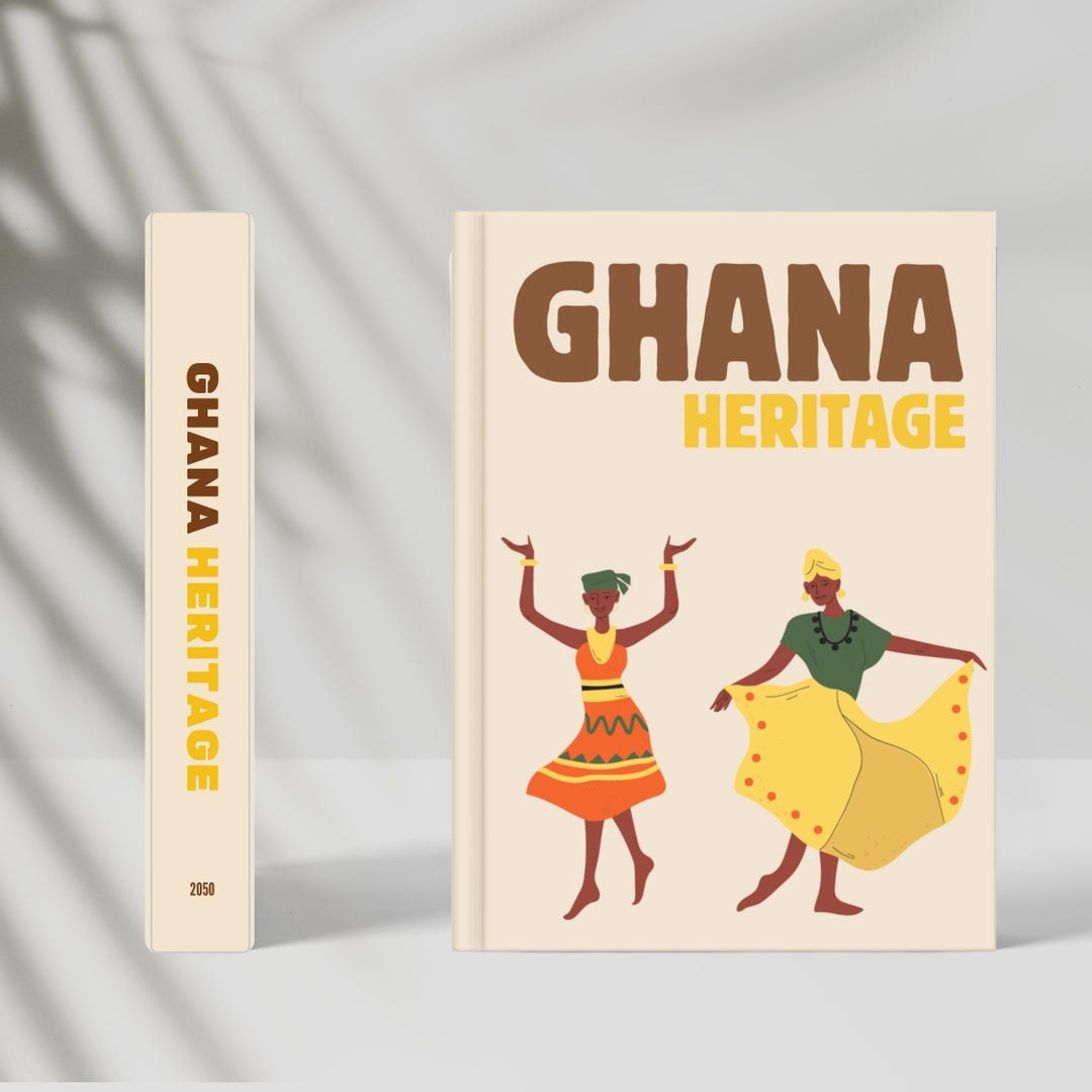 Ghana Travel Photobook : Canva Template, Africa Trip Photo Album ...