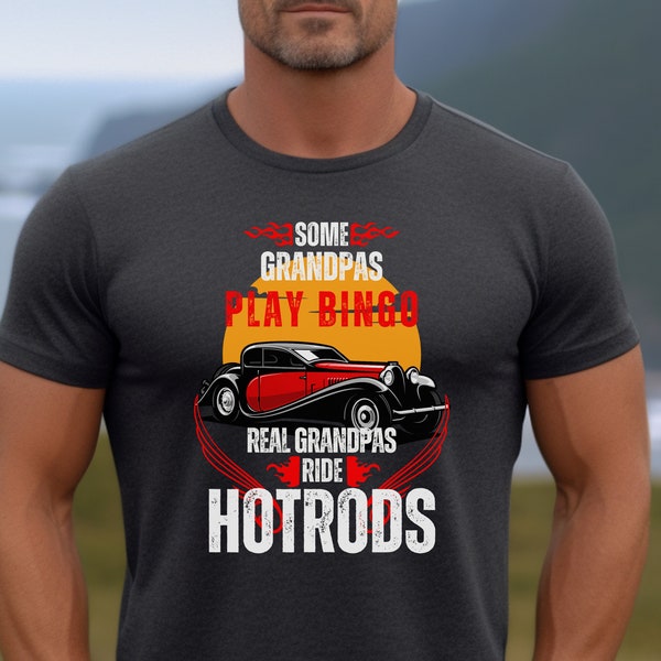 Hot Rod Grandpa Shirt - Etsy