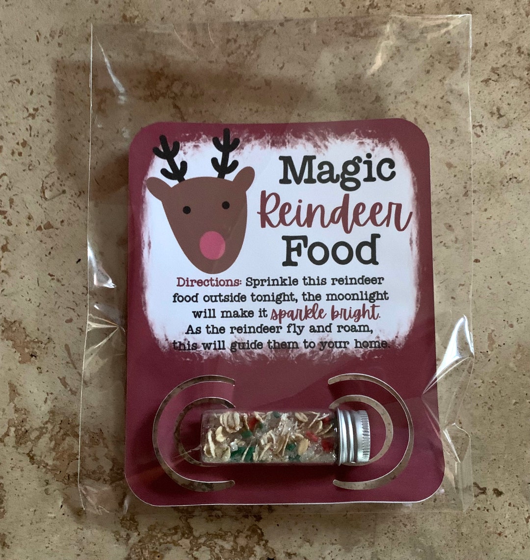 Magic Reindeer Food - Etsy