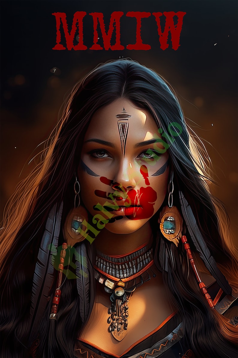 Missing & Murdered Indigenous Women Poster #2000 - Etsy